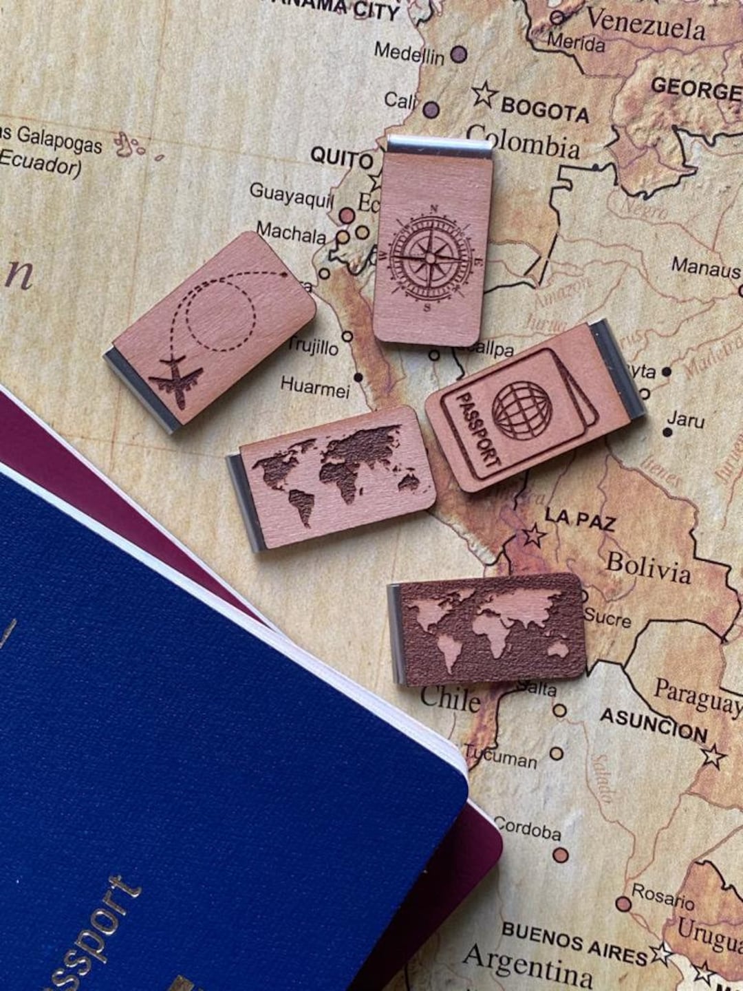 Travellers Bookmark - Traveller - Wanderlust - Passport - Discover the ...
