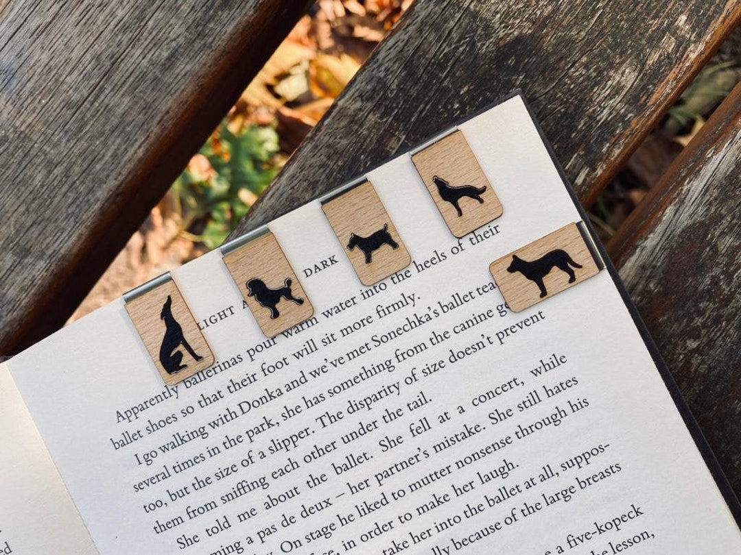 Dog Bookmark - Custom Bookmark - Dog Lover - Create Your Own Bookmark ...