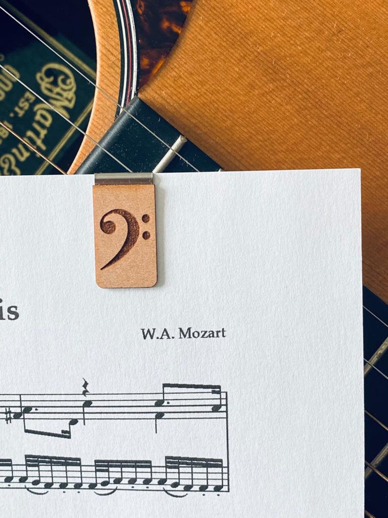 Musical Bookmarks Music Note Bookmarks Great Gift Treble | Etsy