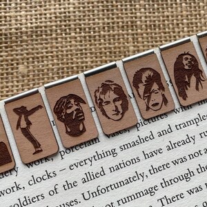 Singer Bookmarks Bob Marley Bowie Elvis Marilyn Monroe Ray Charles ...