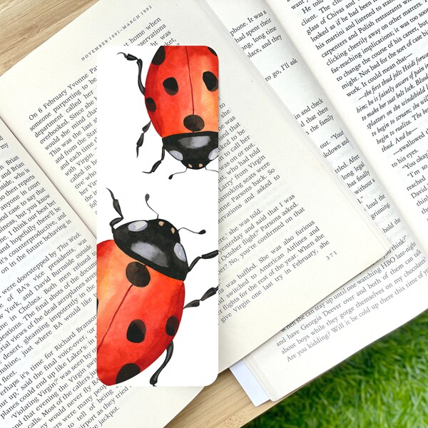 Ladybug Bookmark - Etsy
