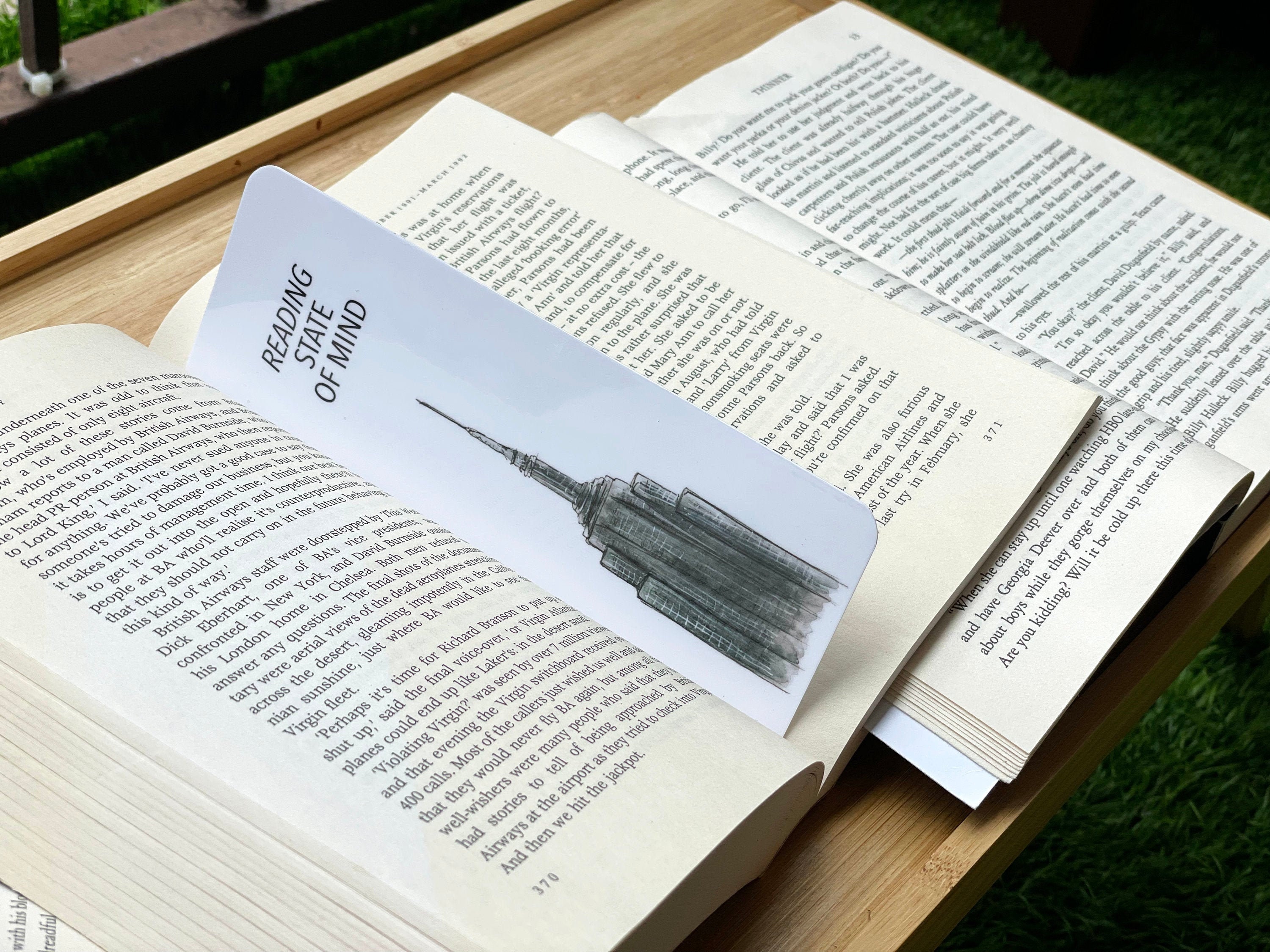 Empire State Building Bookmark, Funny Quote Bookmark, NYC Quote ...