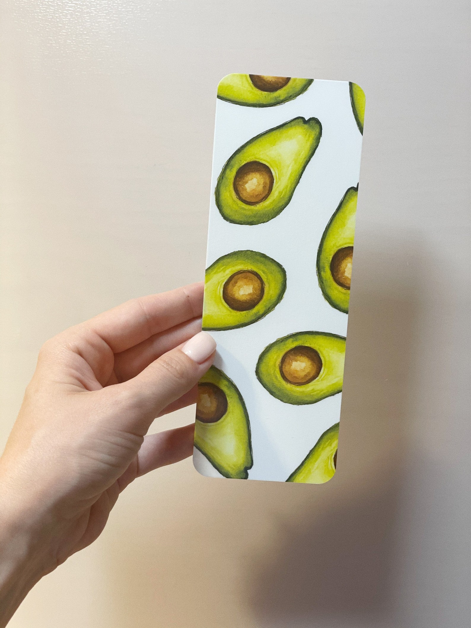 Avocados Bookmark Botanical Watercolor Illustration Print | Etsy