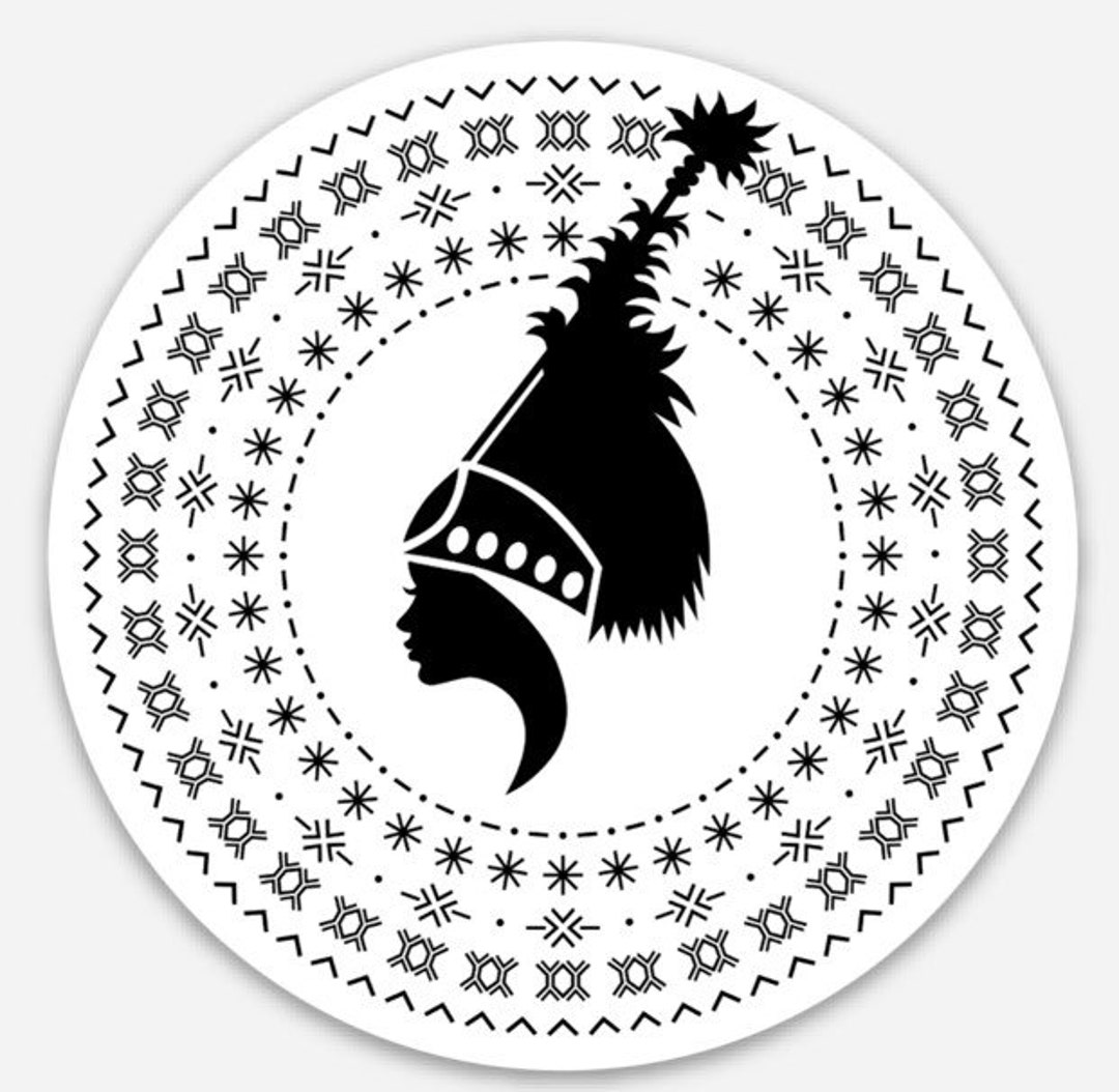 Taupou Malu Design Sticker. free Shipping - Etsy Australia