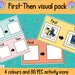 First-then Visual Board Pack - Visual Schedule- Visual Support ...