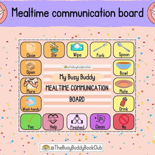Communication Board - Etsy