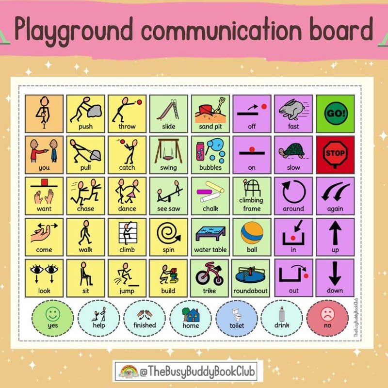 Communication Board - Etsy