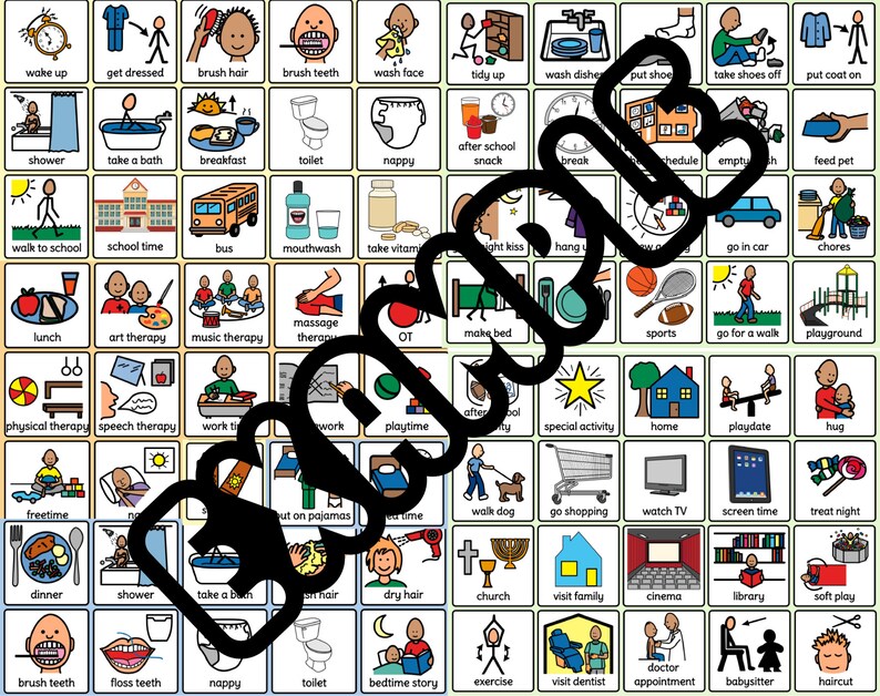 FIRST-NEXT-THEN Visual Support| Autism| Visual Aid| Transitions ...