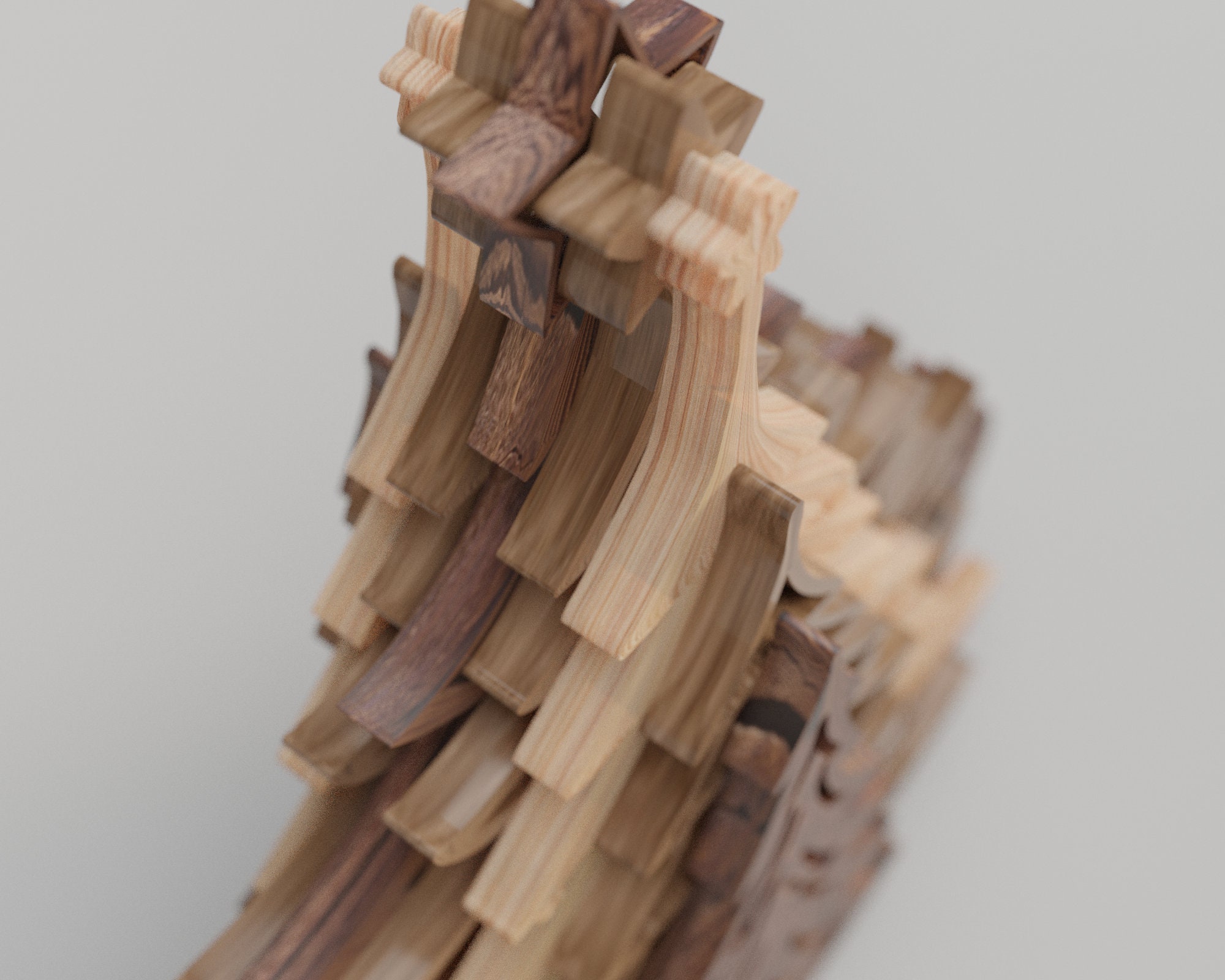 Christmas Trees 9 Layers Decoration Crafting | Etsy