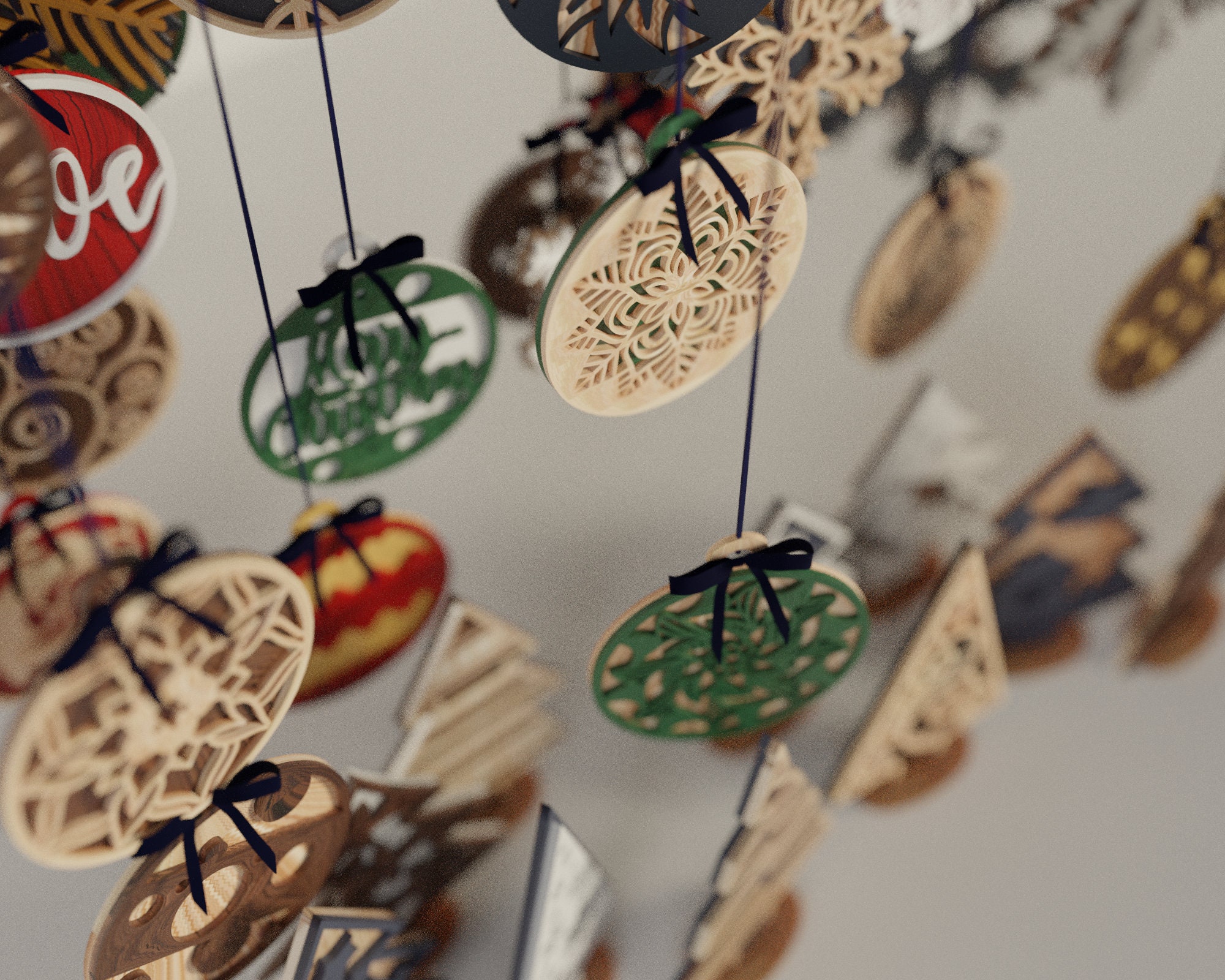 Christmas Decoration Bundle - 40 Designs Ultimate Package - Decoration ...