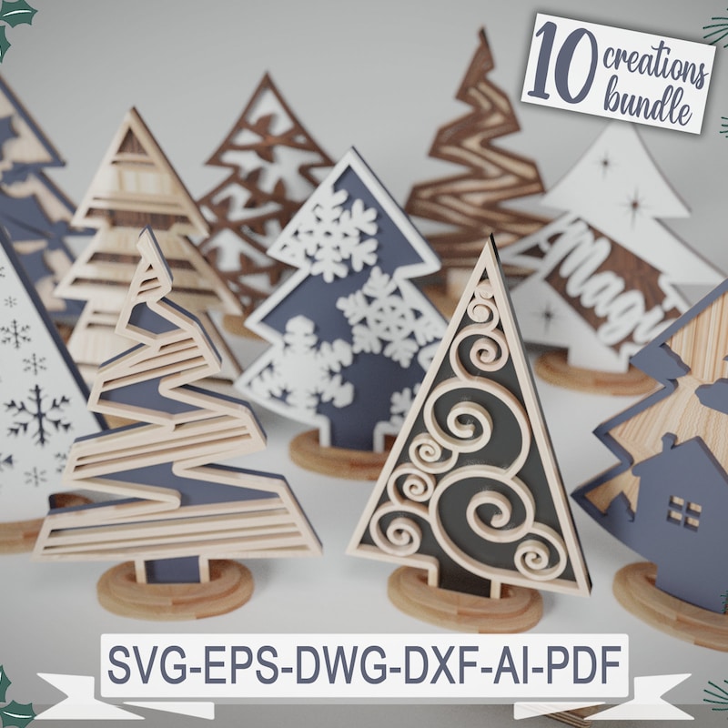 Laser Cut Tree Svg - Etsy