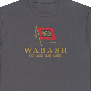 Wabash Railroad T-shirt | WAB Train Lover Gift | Vintage Railroader ...