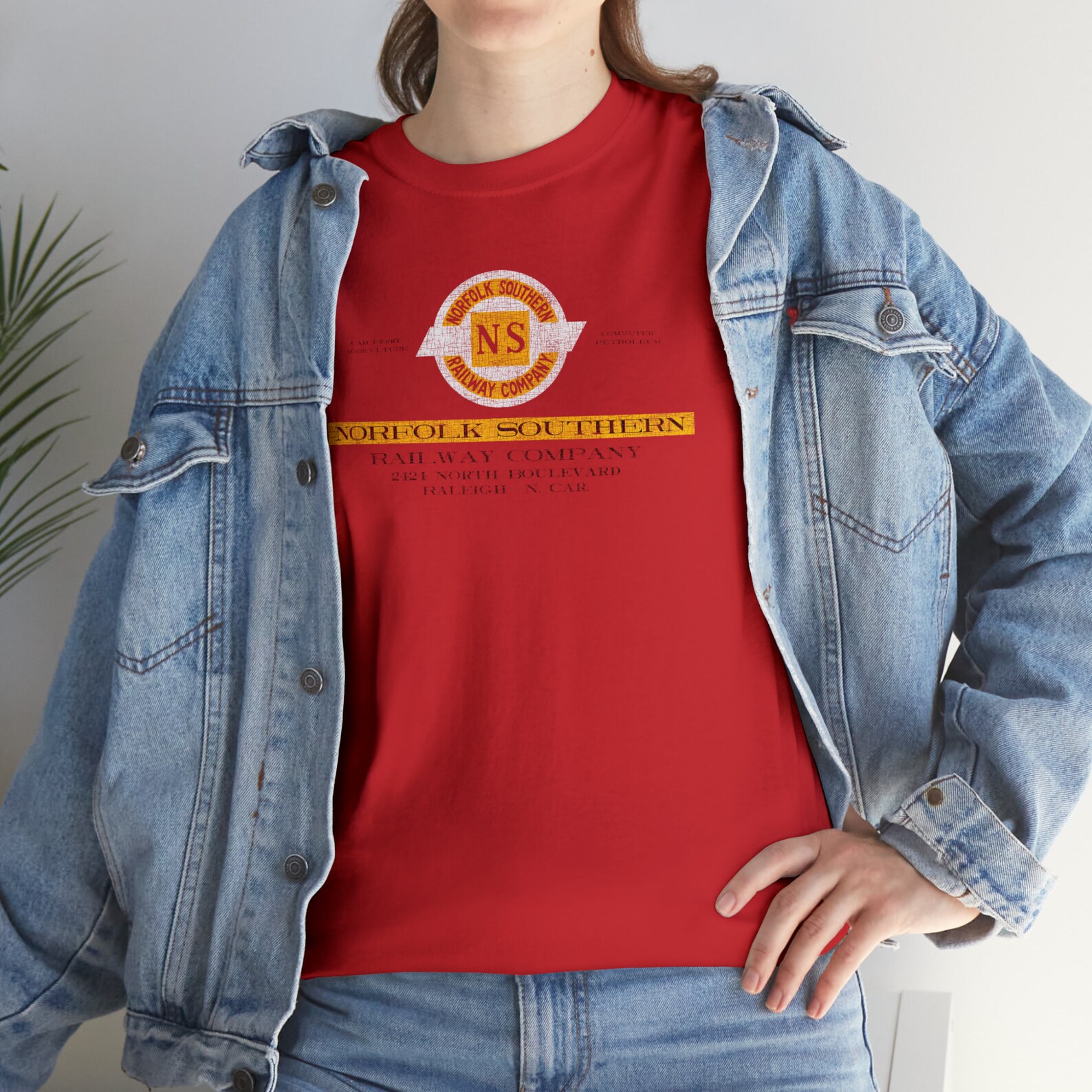 Norfolk Southern Railway T-shirt | 'original' NS Train Shirt, Vintage ...