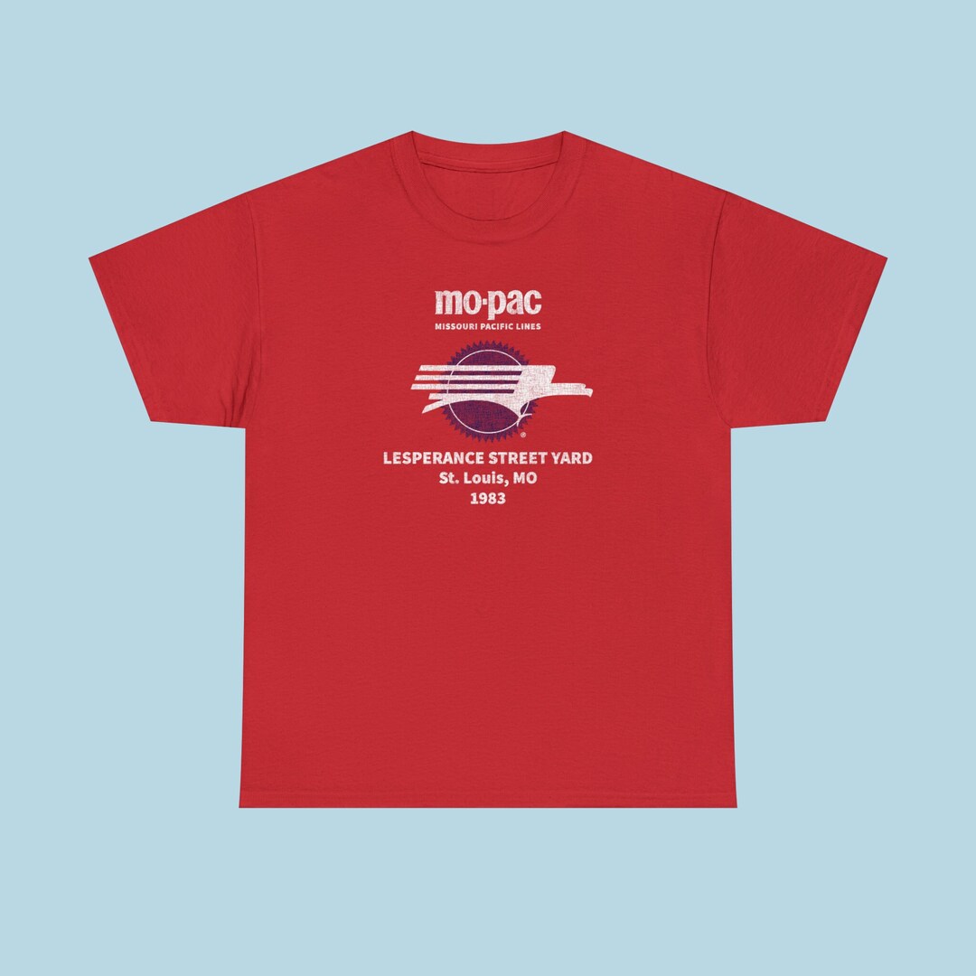 Missouri Pacific Railroad T-shirt | MP Mopac Train Shirt, Railroader ...
