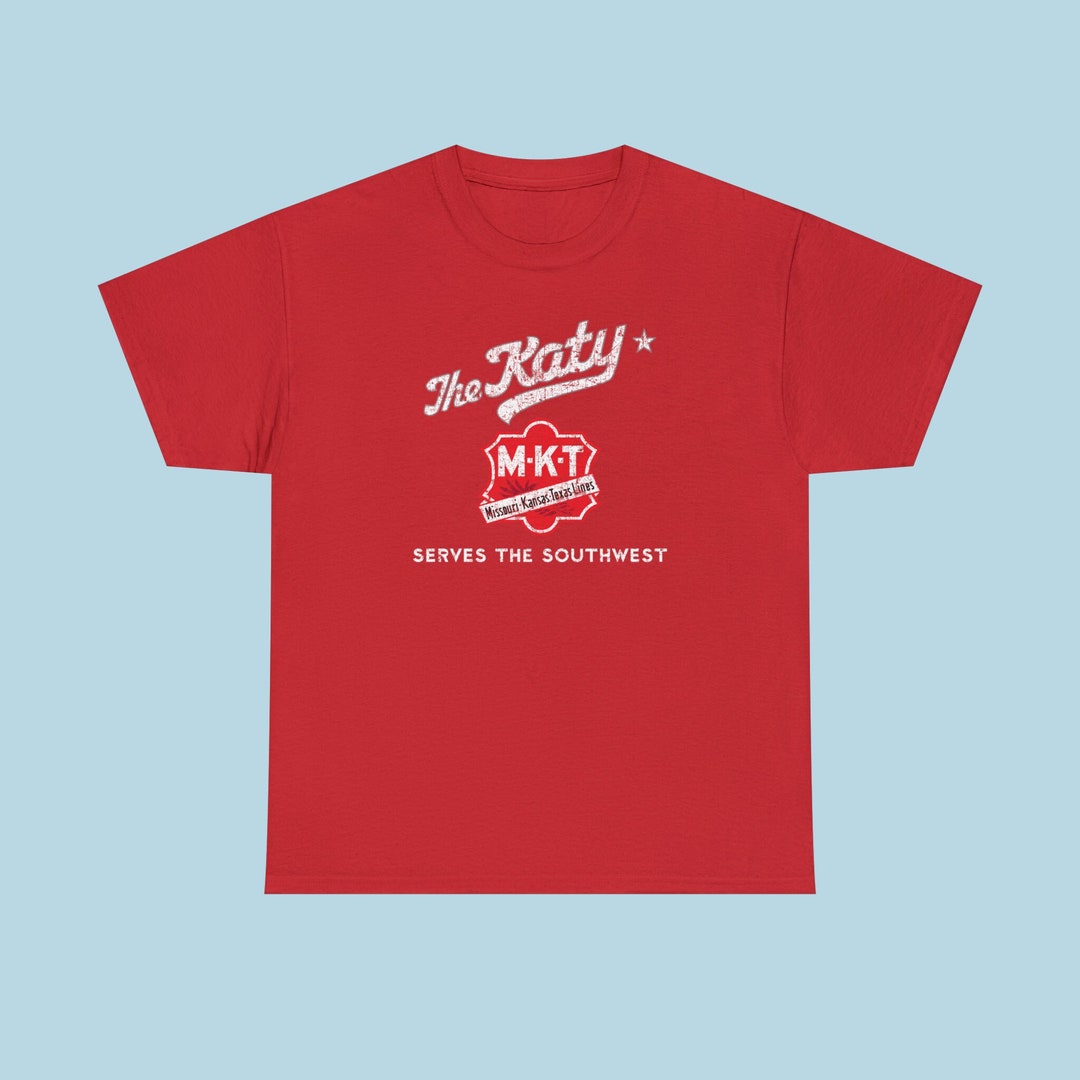 Missouri-kansas-texas Railroad T-shirt | MKT "the Katy" Train Shirt ...