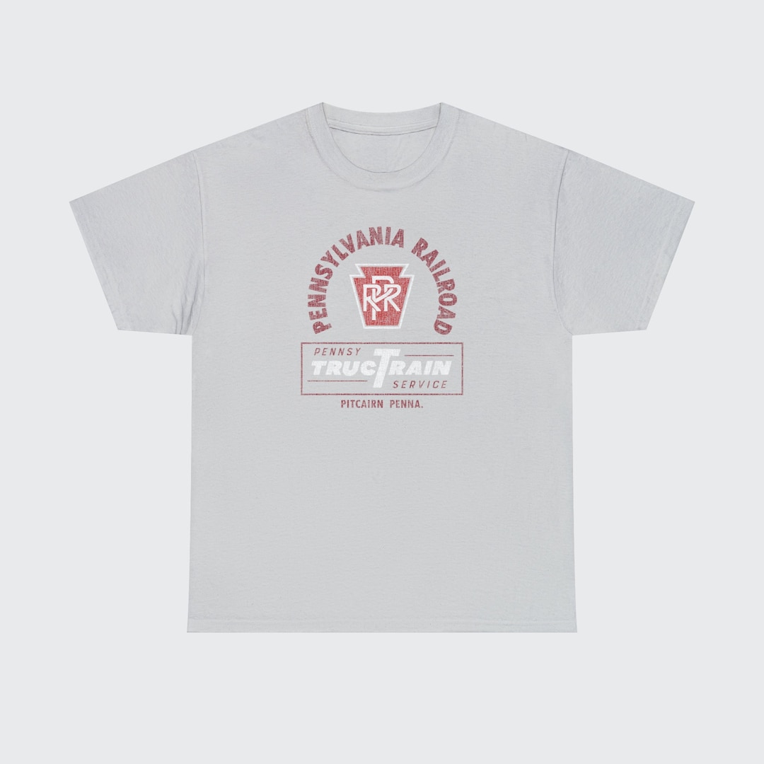 Pennsylvania Railroad T-shirt | Vintage PRR Tee, Railfan Apparel ...