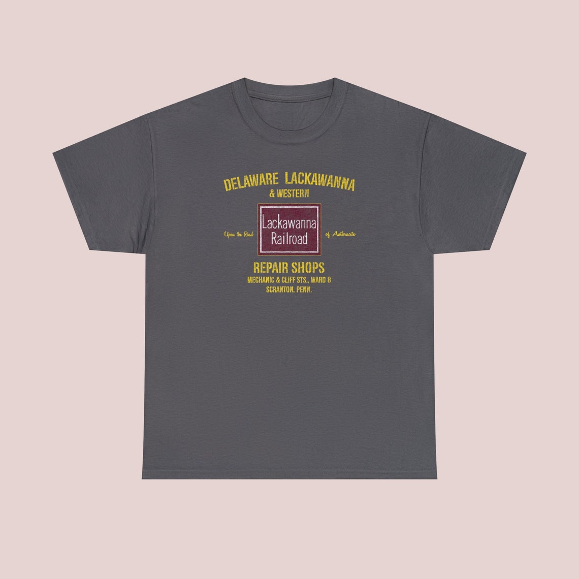Delaware Lackawanna & Western Railroad T-shirt | DLW Train Shirt for ...