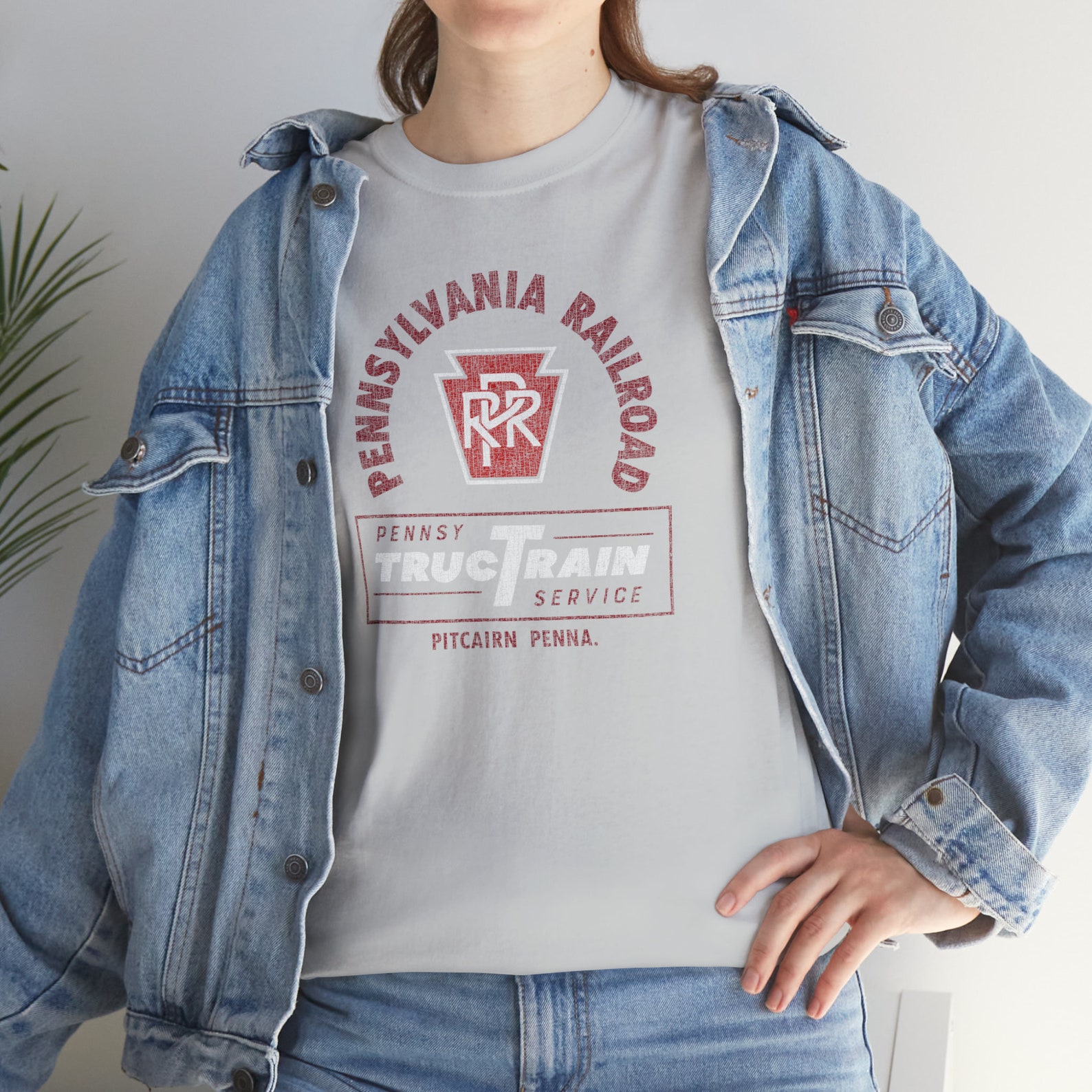 Pennsylvania Railroad T-shirt | Vintage PRR Tee, Railfan Apparel ...