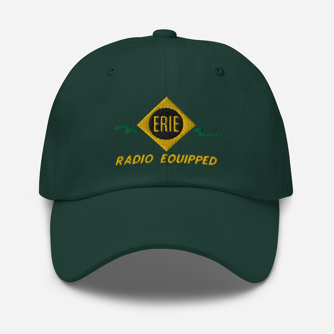 Erie Railroad Hat | Embroidered ERIE Vintage Train Hats, Retro Logo ...