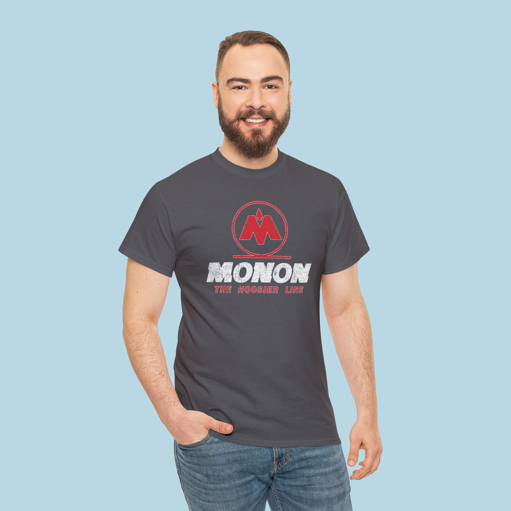 Monon Railroad T-shirt | MON Hoosier/boilermaker Train Shirts | Railfan ...