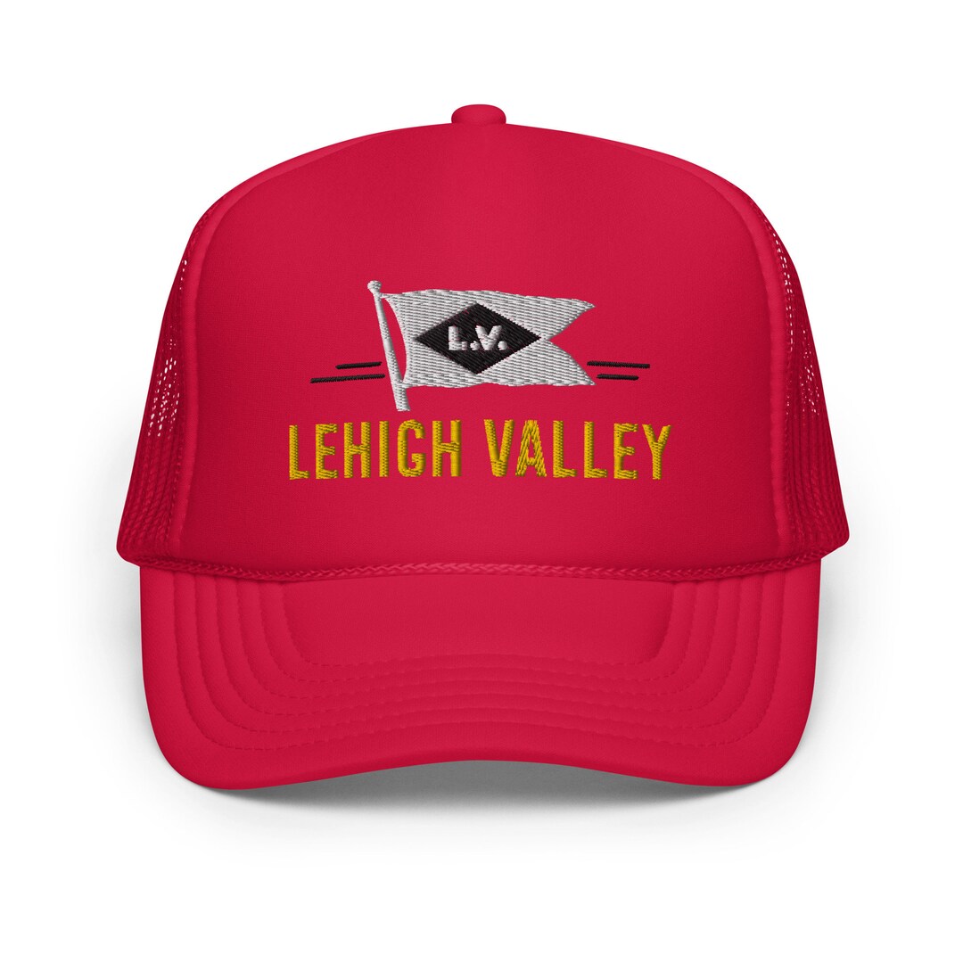 Lehigh Valley Railroad Hat Embroidered LV/LVRR Vintage Railroad Hat ...