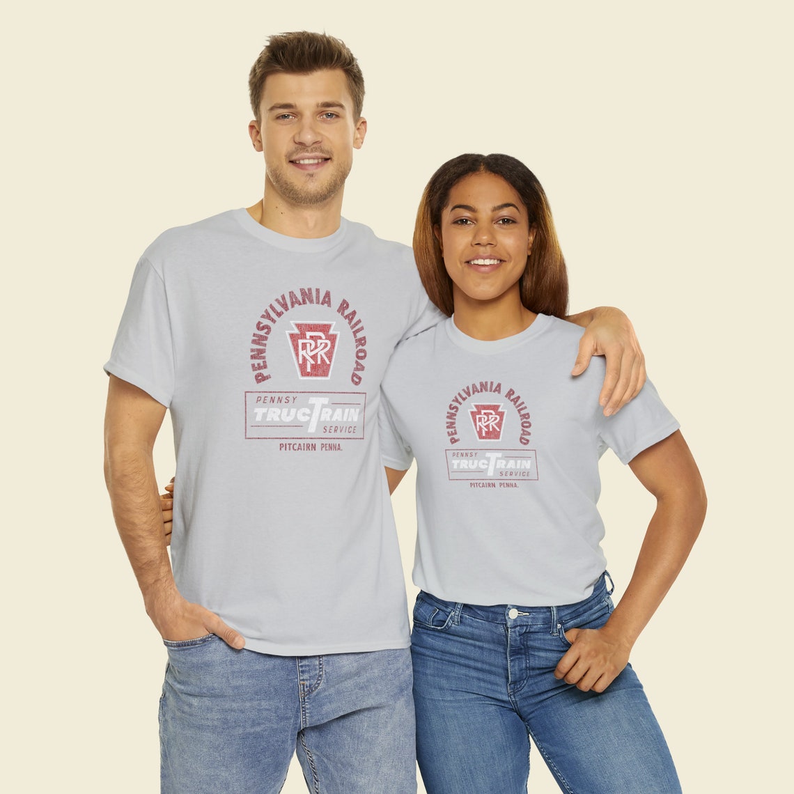 Pennsylvania Railroad T-shirt | Vintage PRR Tee, Railfan Apparel ...