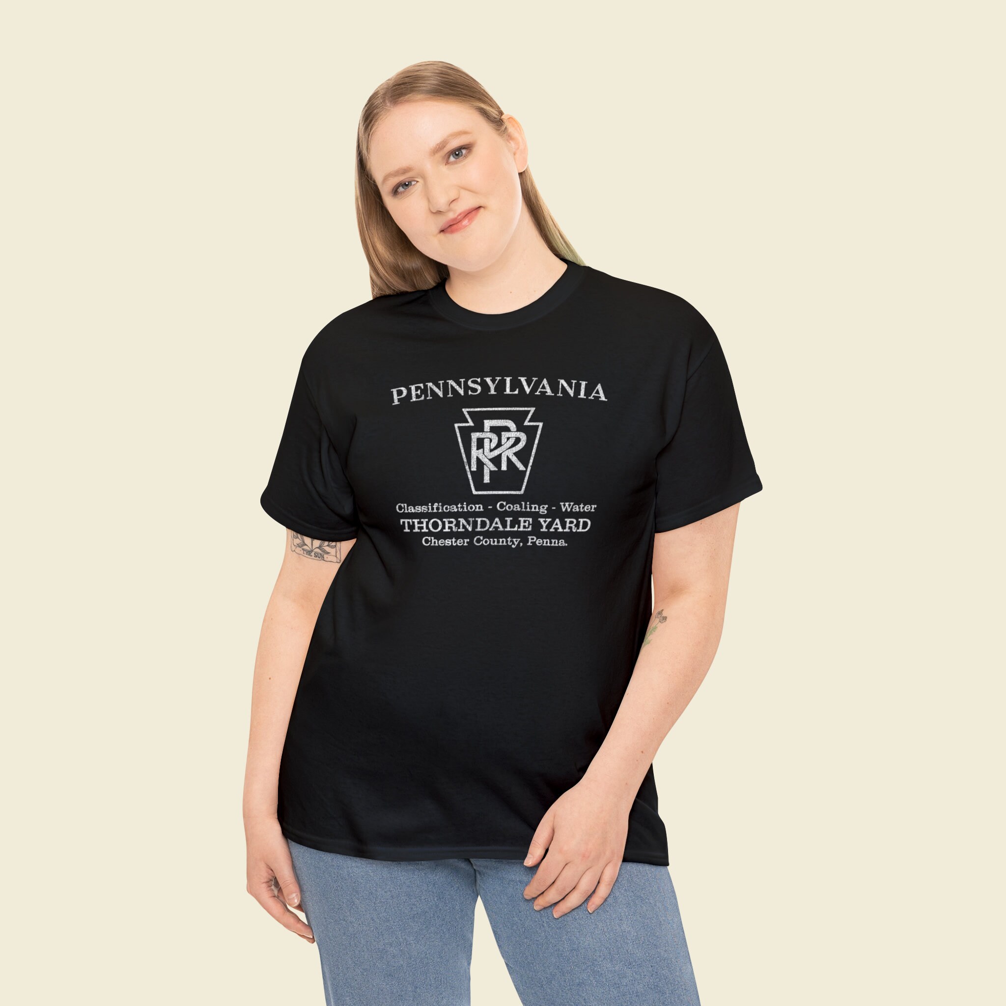 Pennsylvania Railroad T-shirt | Vintage PRR Hopper Train Shirt ...