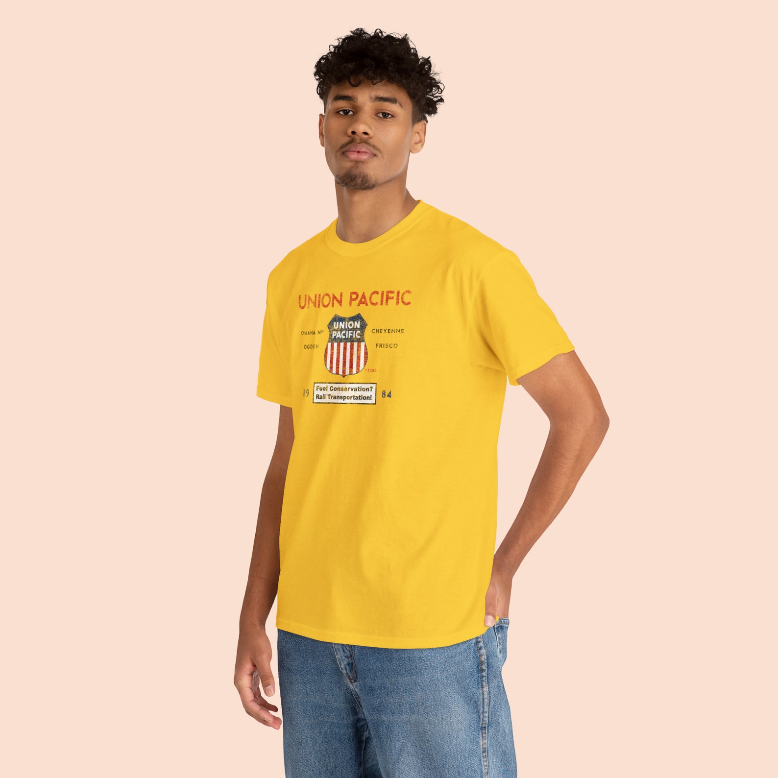 Union Pacific Railroad T-shirt | UP Train Lover Gift, Vintage Retro ...