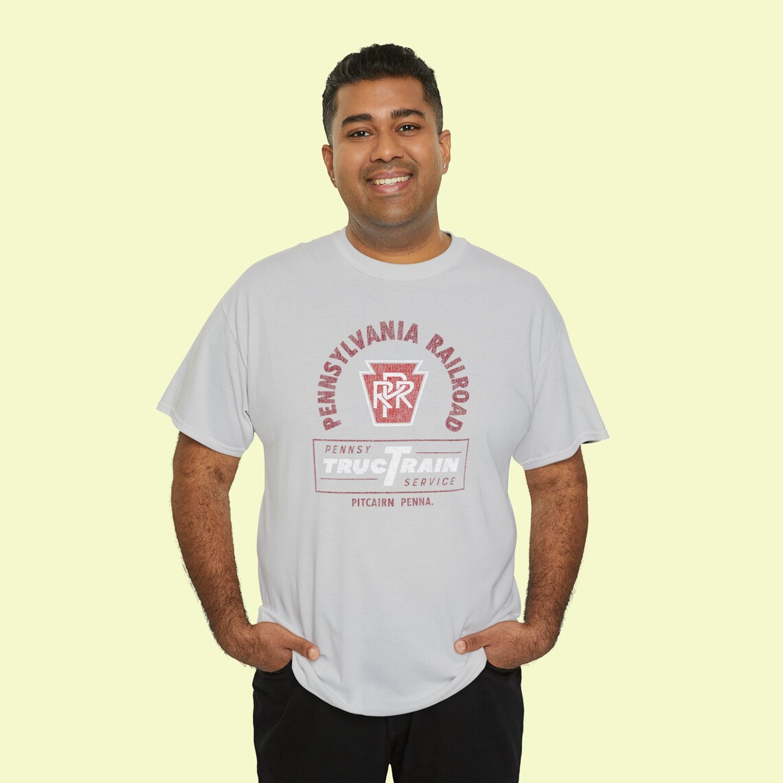 Pennsylvania Railroad T-shirt | Vintage PRR Tee, Railfan Apparel ...