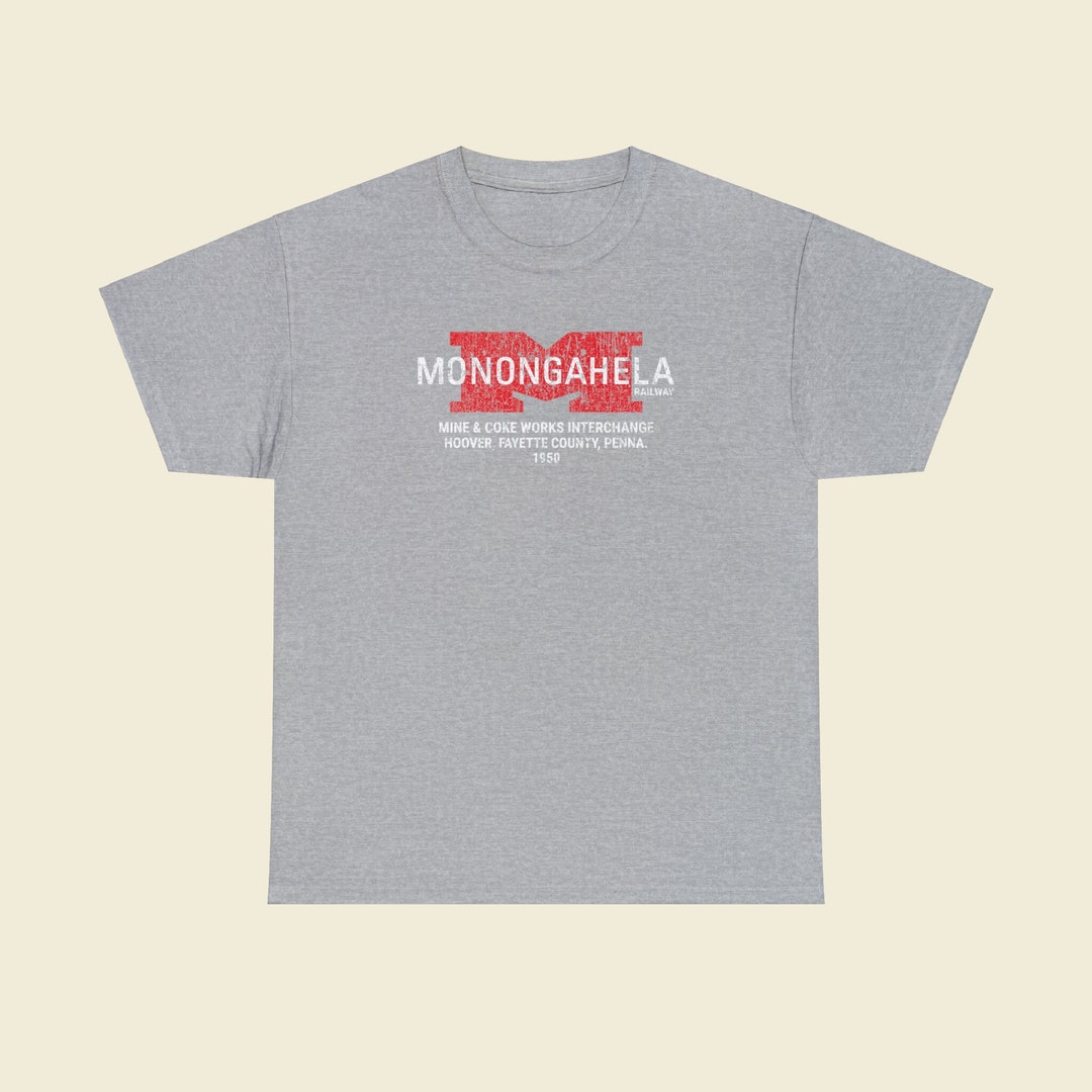 Monongahela Railway | Railroad T-shirt - MGA Retro Logo Railroad ...
