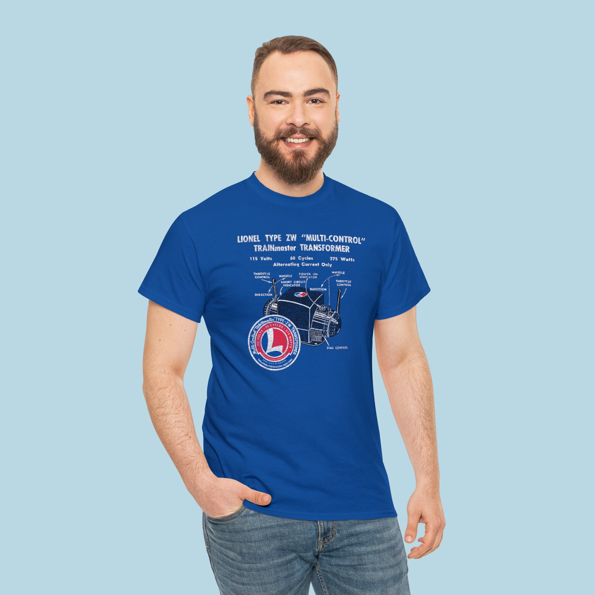 Lionel Trains ZW Transformer Railroad T-shirt Classic Lionel Railroad ...