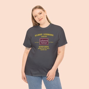Delaware Lackawanna & Western Railroad T-shirt | DLW Train Shirt for ...