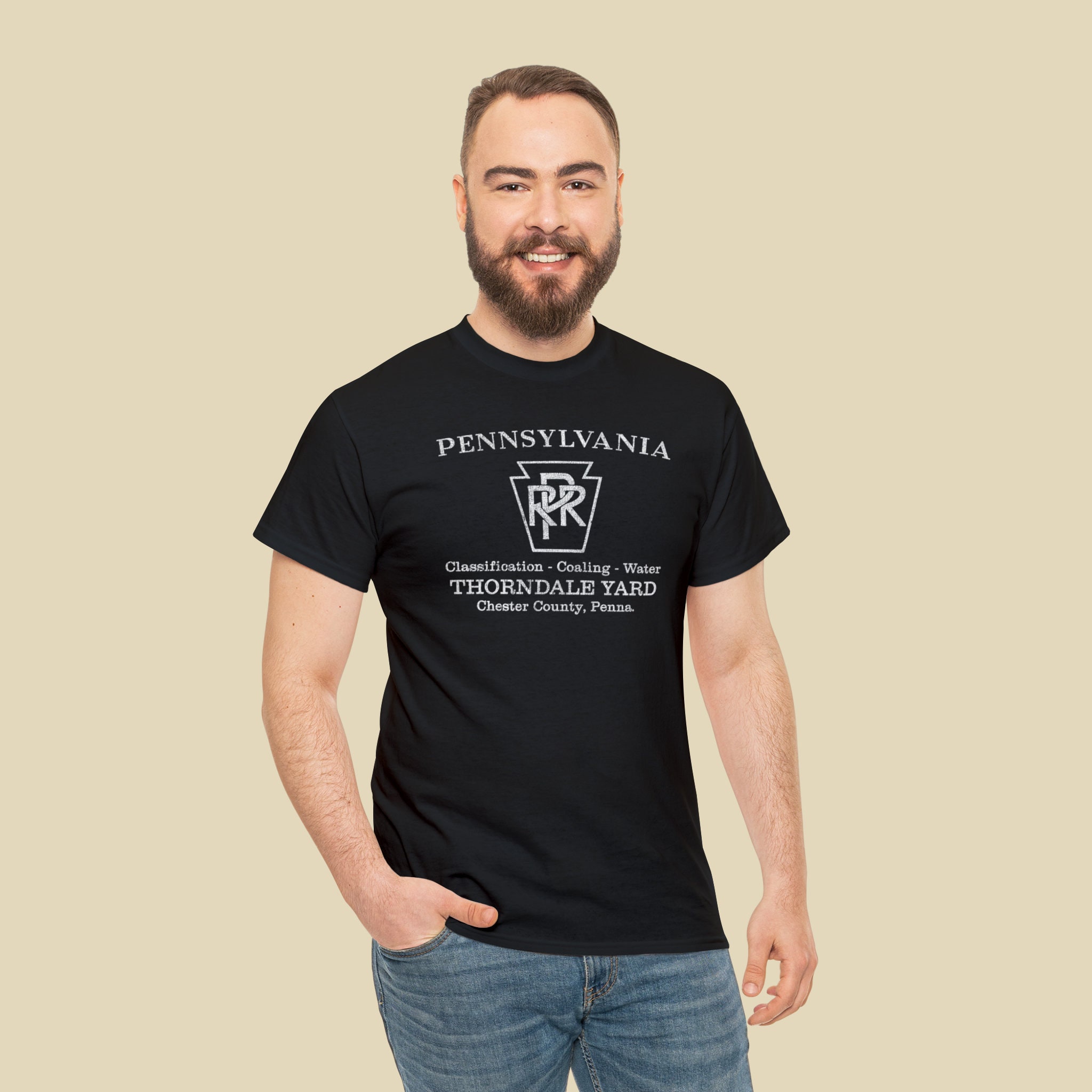 Pennsylvania Railroad T-shirt | Vintage PRR Hopper Train Shirt ...