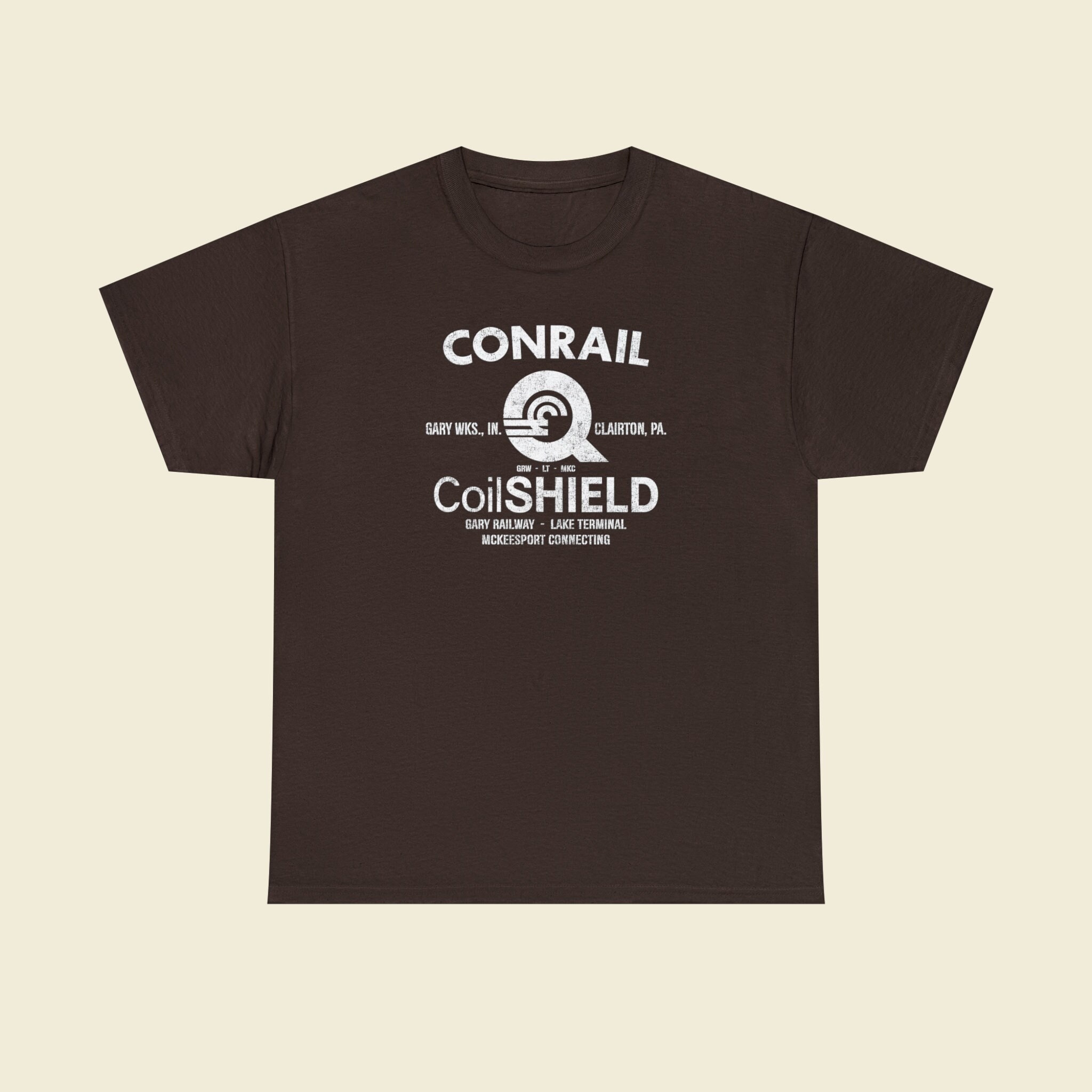 Conrail T-shirt CR Coilshield Retro Logo Train Lover Gift - Etsy