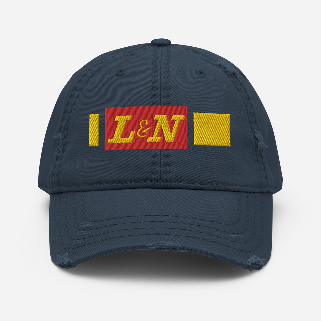 Louisville & Nashville Railroad Hat Embroidered LN Vintage Train Hats ...