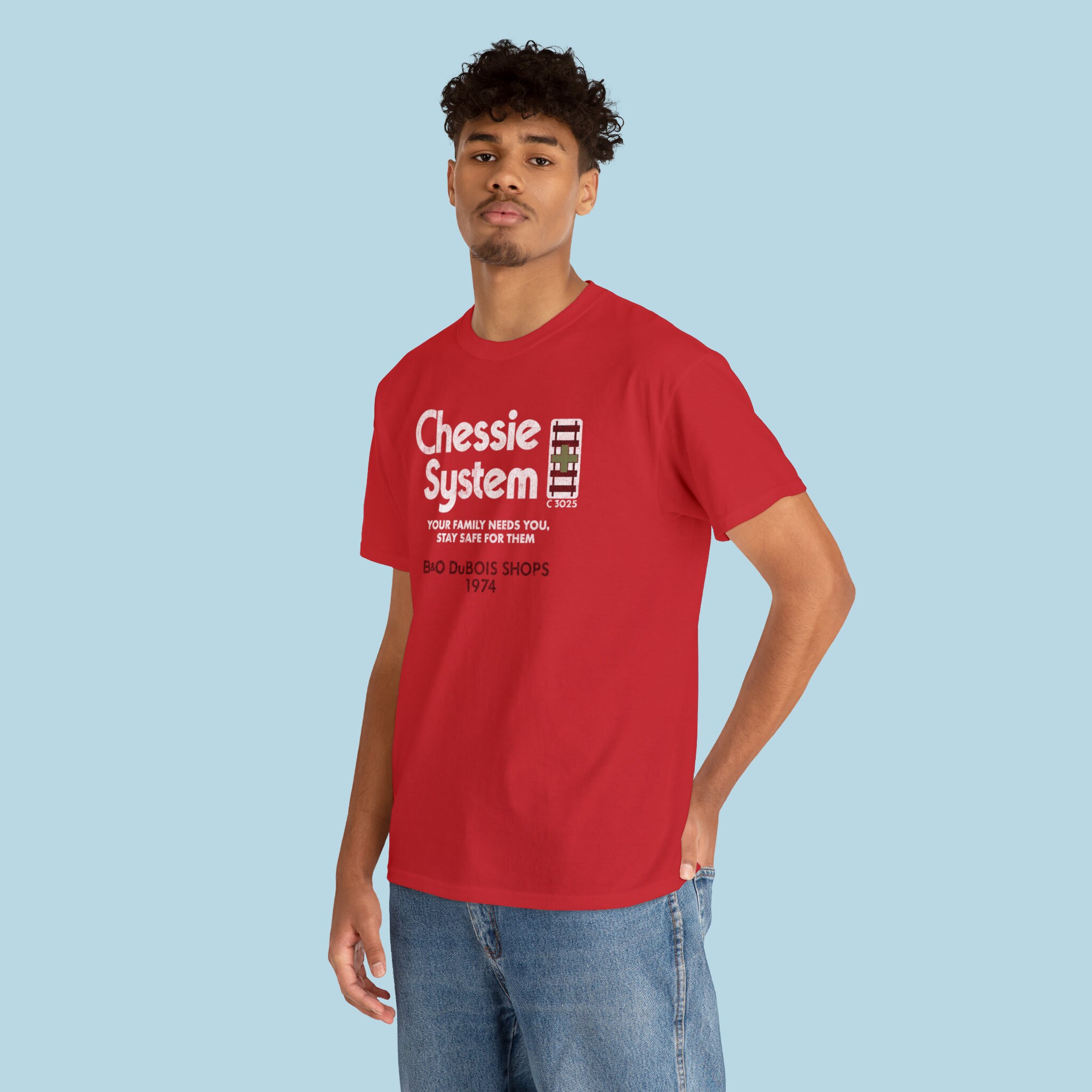 Chessie System Railroad T-shirt | CSRR Safety Caboose | Perfect Train ...