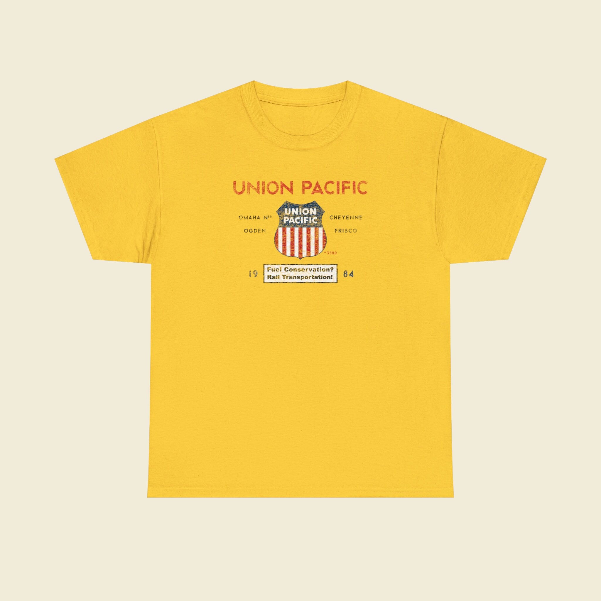 Union Pacific Railroad T-shirt | UP Train Lover Gift, Vintage Retro ...