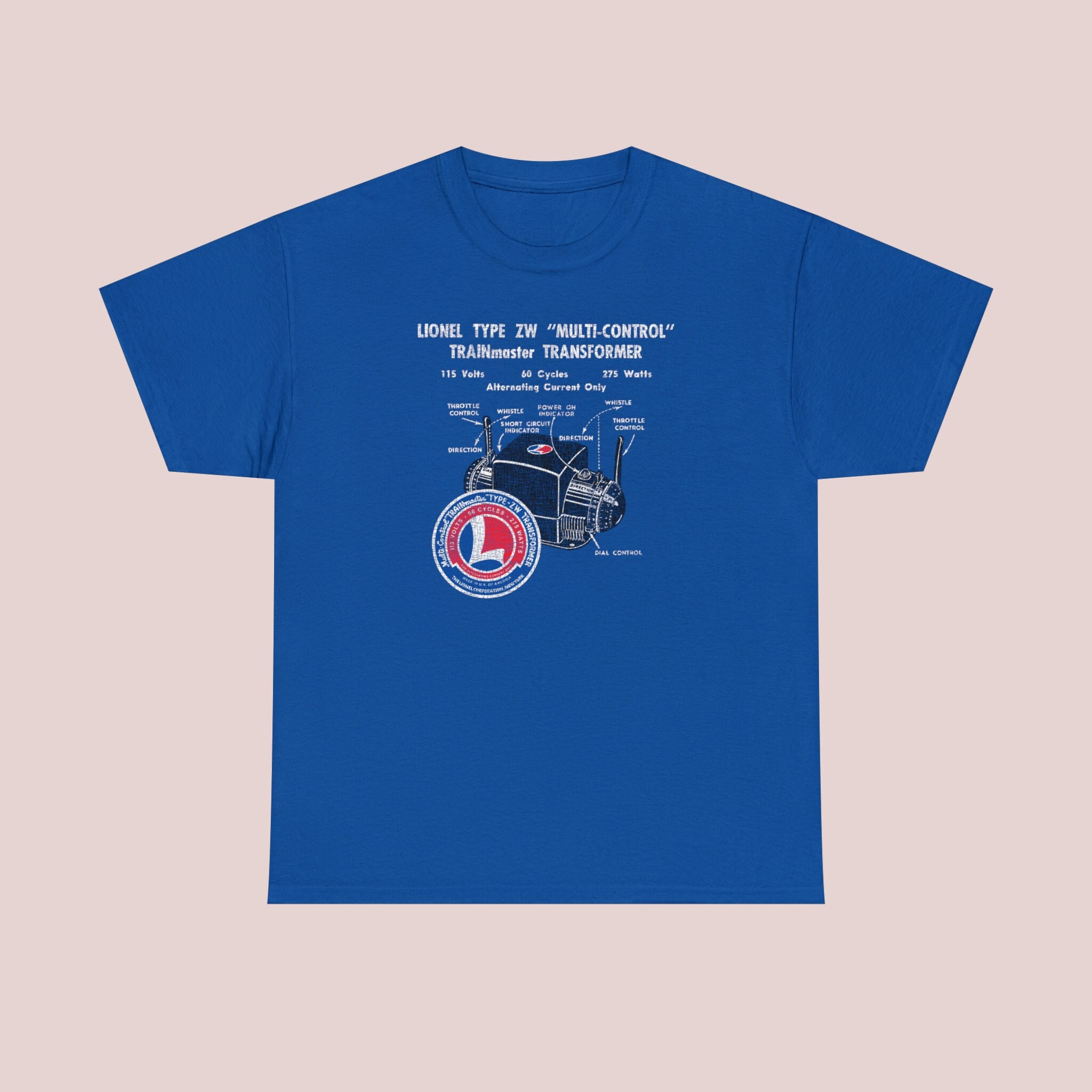 Lionel Trains ZW Transformer Railroad T-shirt Classic Lionel Railroad ...