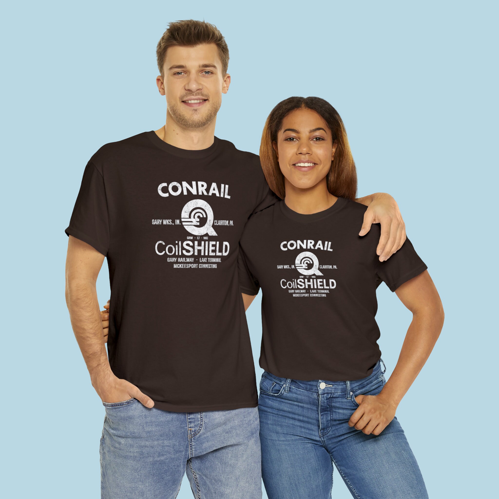 Conrail T-shirt CR Coilshield Retro Logo Train Lover Gift - Etsy