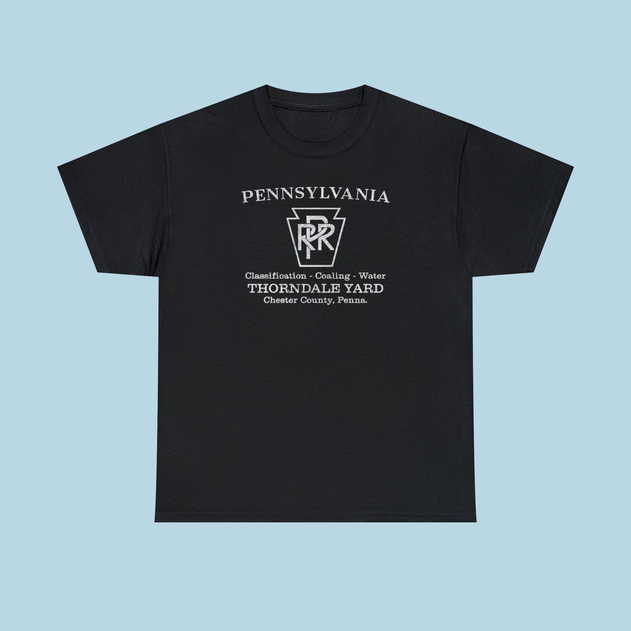 Pennsylvania Railroad T-shirt | Vintage PRR Hopper Train Shirt & Railroad Enthusiast Gift ...