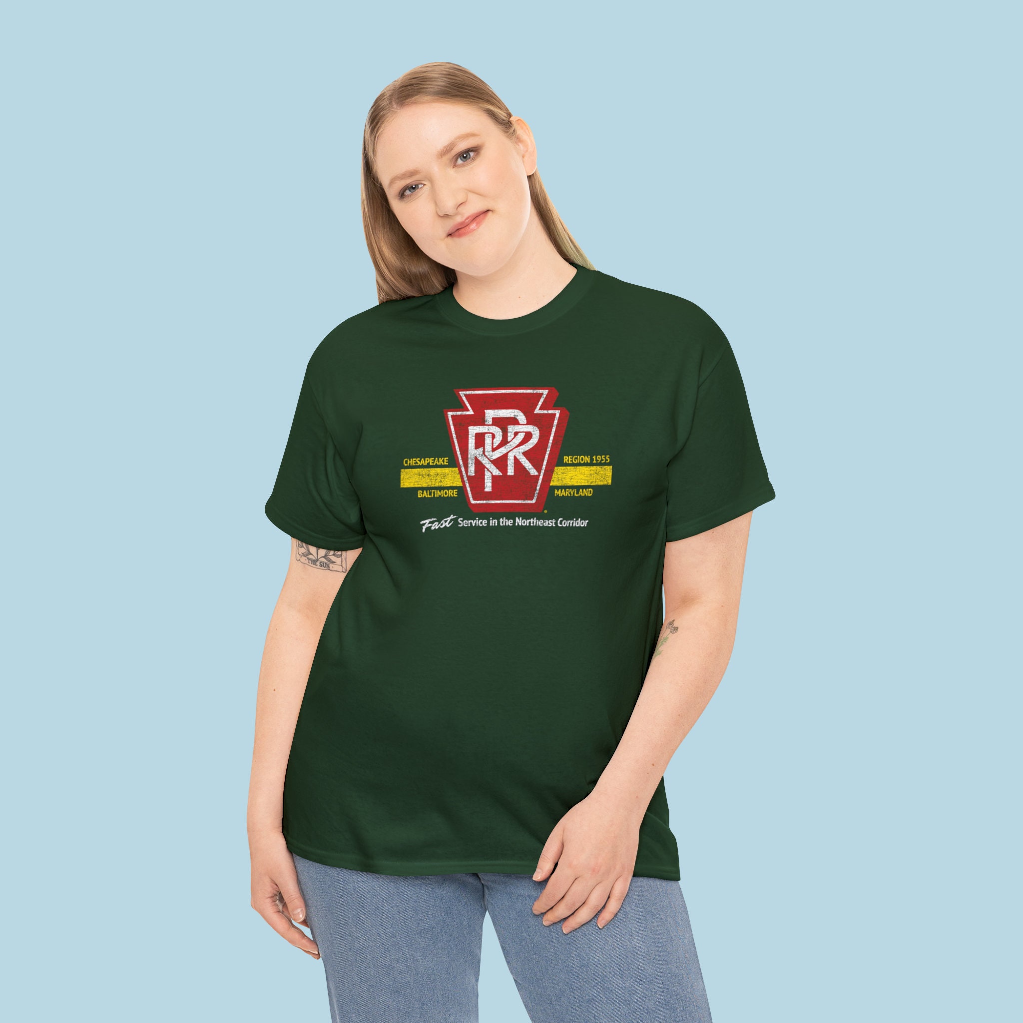 Pennsylvania Railroad T-shirt | Vintage Pennsy GG1 PRR Train Shirt ...
