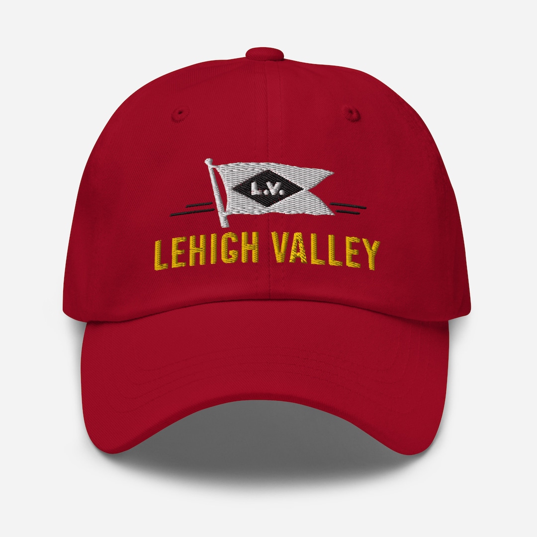 Lehigh Valley Railroad Hat | Embroidered LV/LVRR Vintage Railroad Hat ...