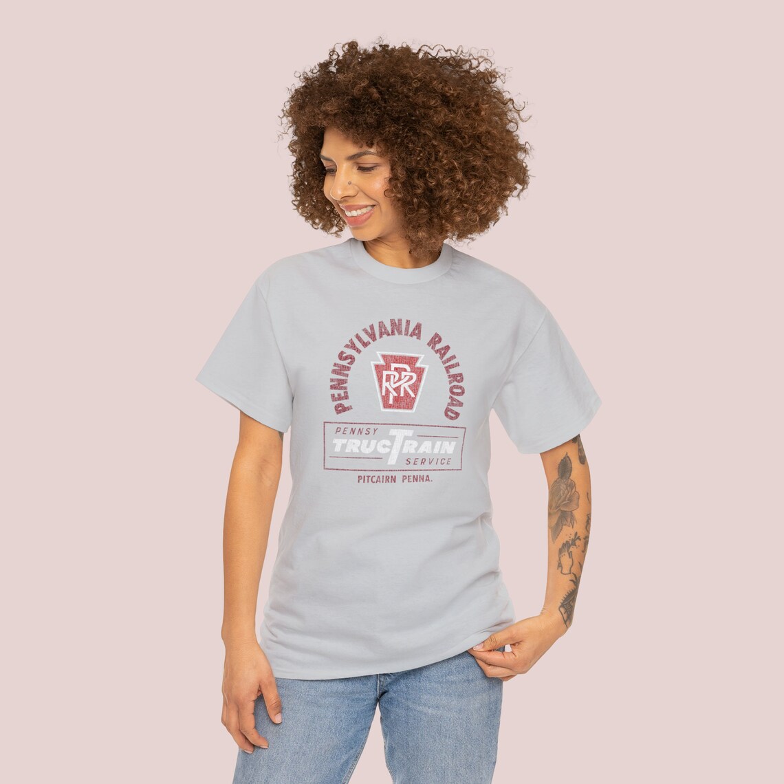 Pennsylvania Railroad T-shirt | Vintage PRR Tee, Railfan Apparel ...