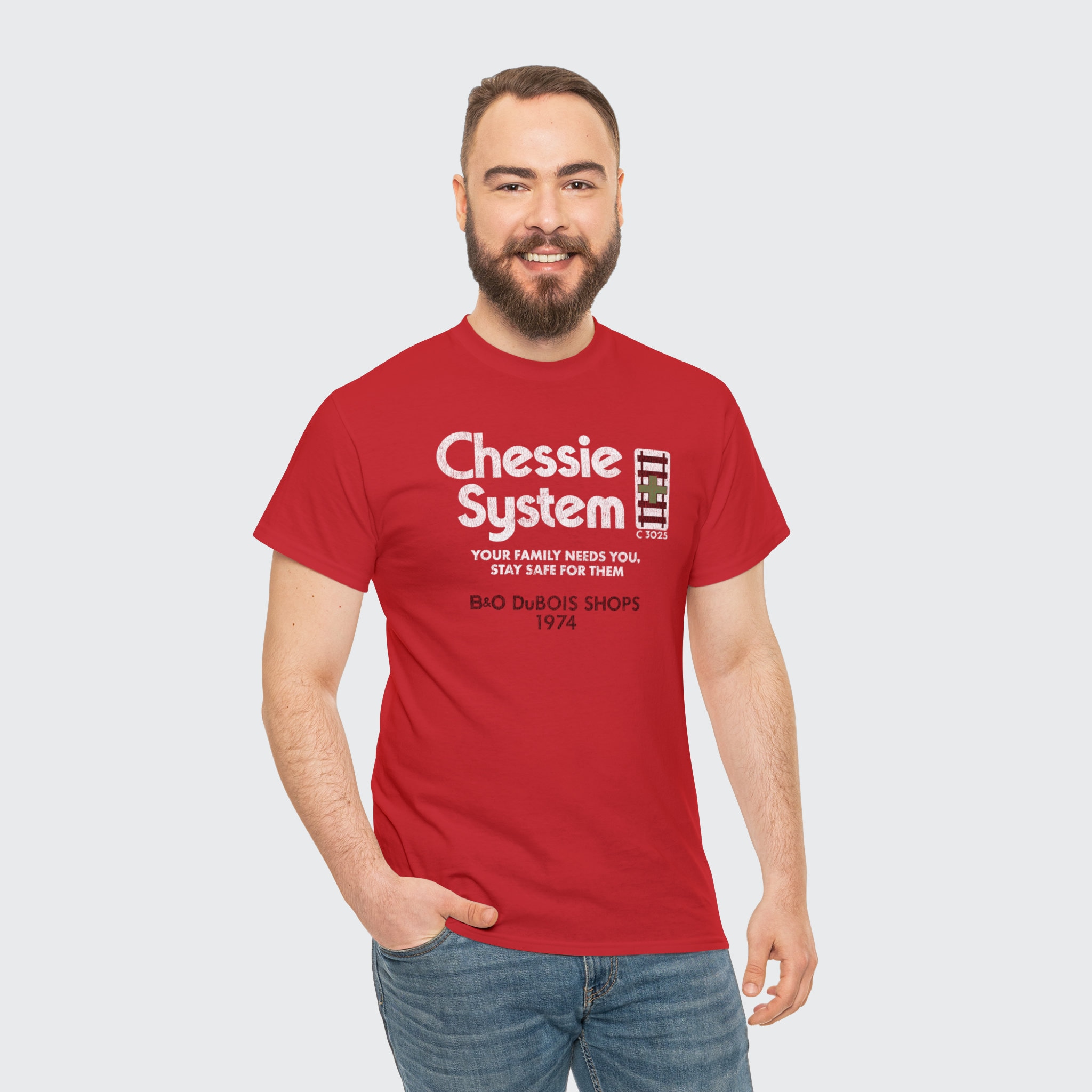Chessie System Railroad T-shirt | CSRR Safety Caboose | Perfect Train ...