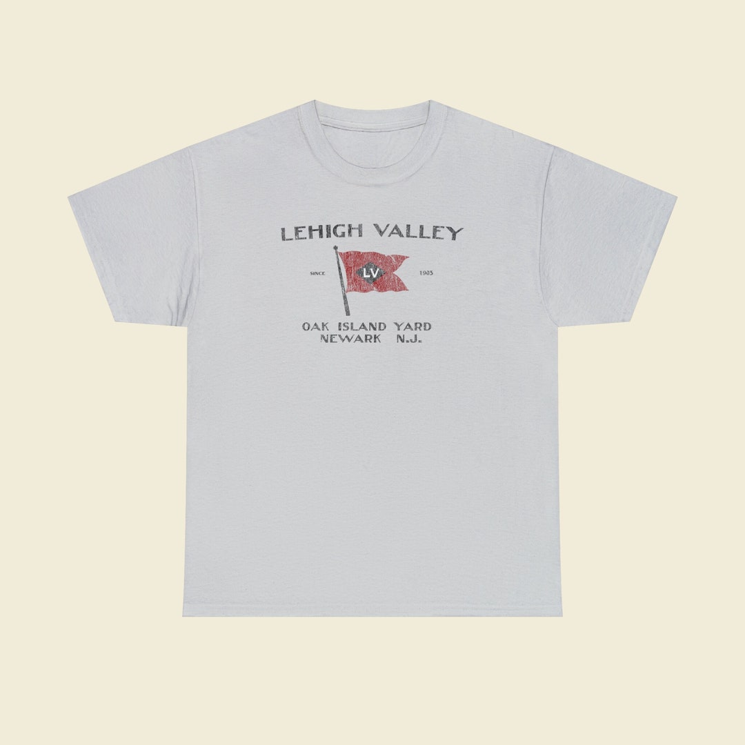 Lehigh Valley Railroad T-shirt | LV Train Enthusiast Railroad Clothing ...