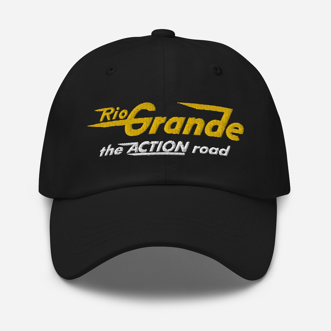 Denver & Rio Grande Western Railroad Hat | Embroidered DRGW Yellow ...