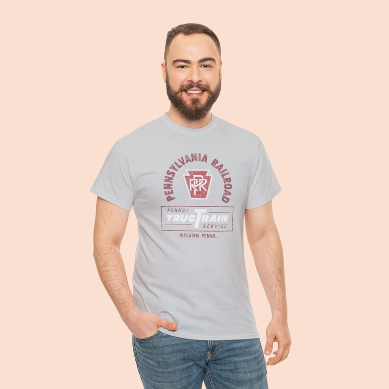 Pennsylvania Railroad T-shirt | Vintage PRR Tee, Railfan Apparel ...
