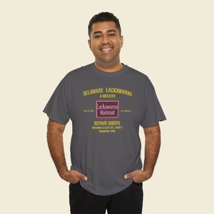 Delaware Lackawanna & Western Railroad T-shirt | DLW Train Shirt for ...