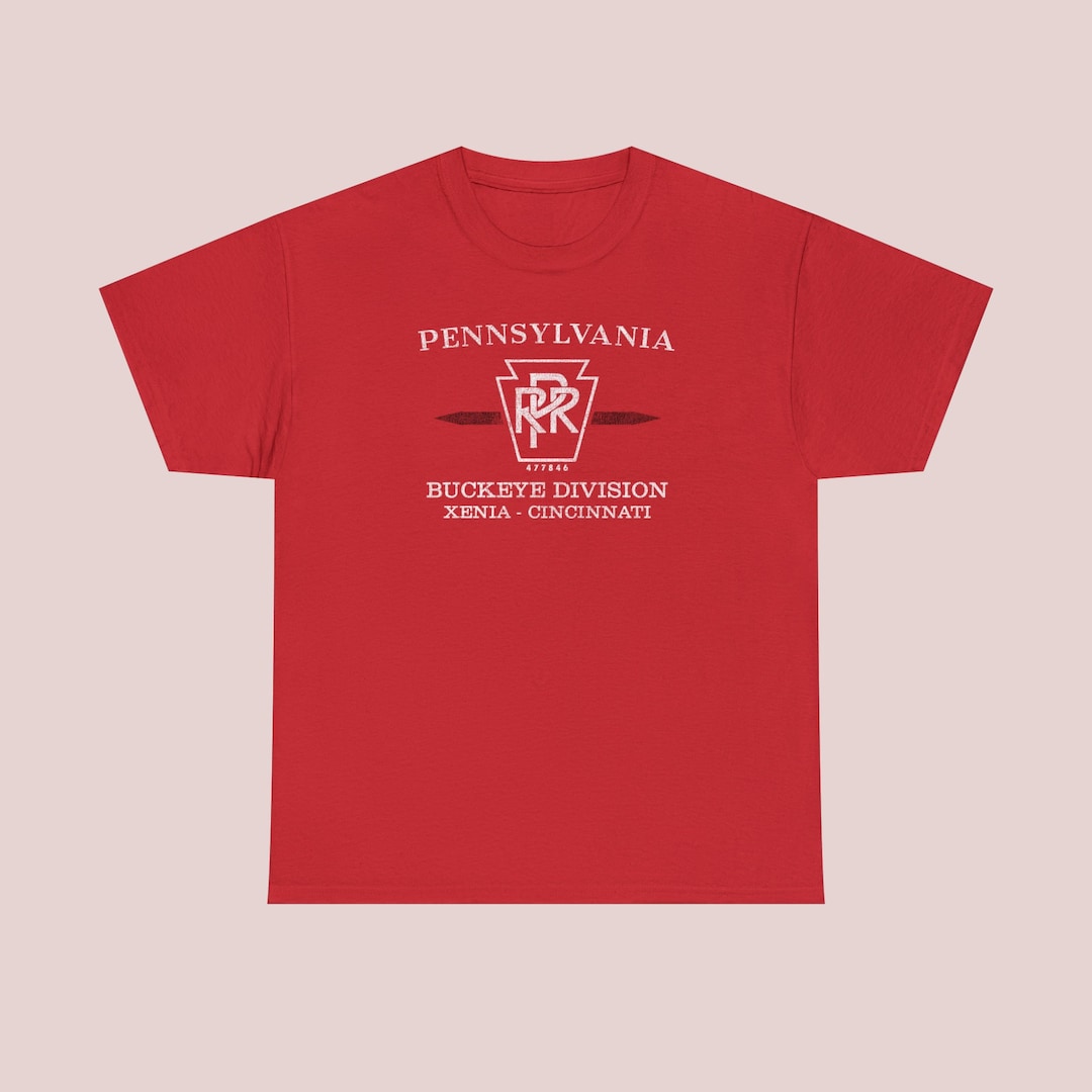 Pennsylvania Railroad T-shirt | PRR Train Shirt, Pennsy Caboose Vintage ...