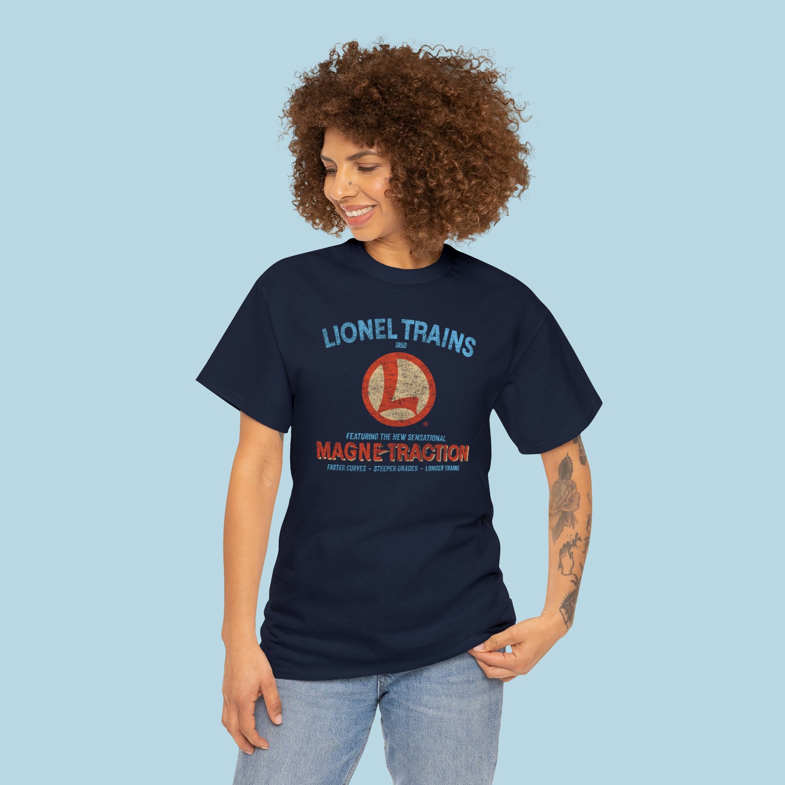 Lionel Trains Mangetraction Railroad T-shirt | Classic Lionel Railroad ...